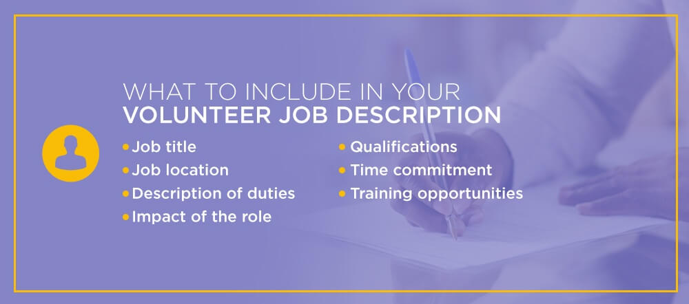 How To Write A Job Description That Volunteers Will Love Volgistics Blog