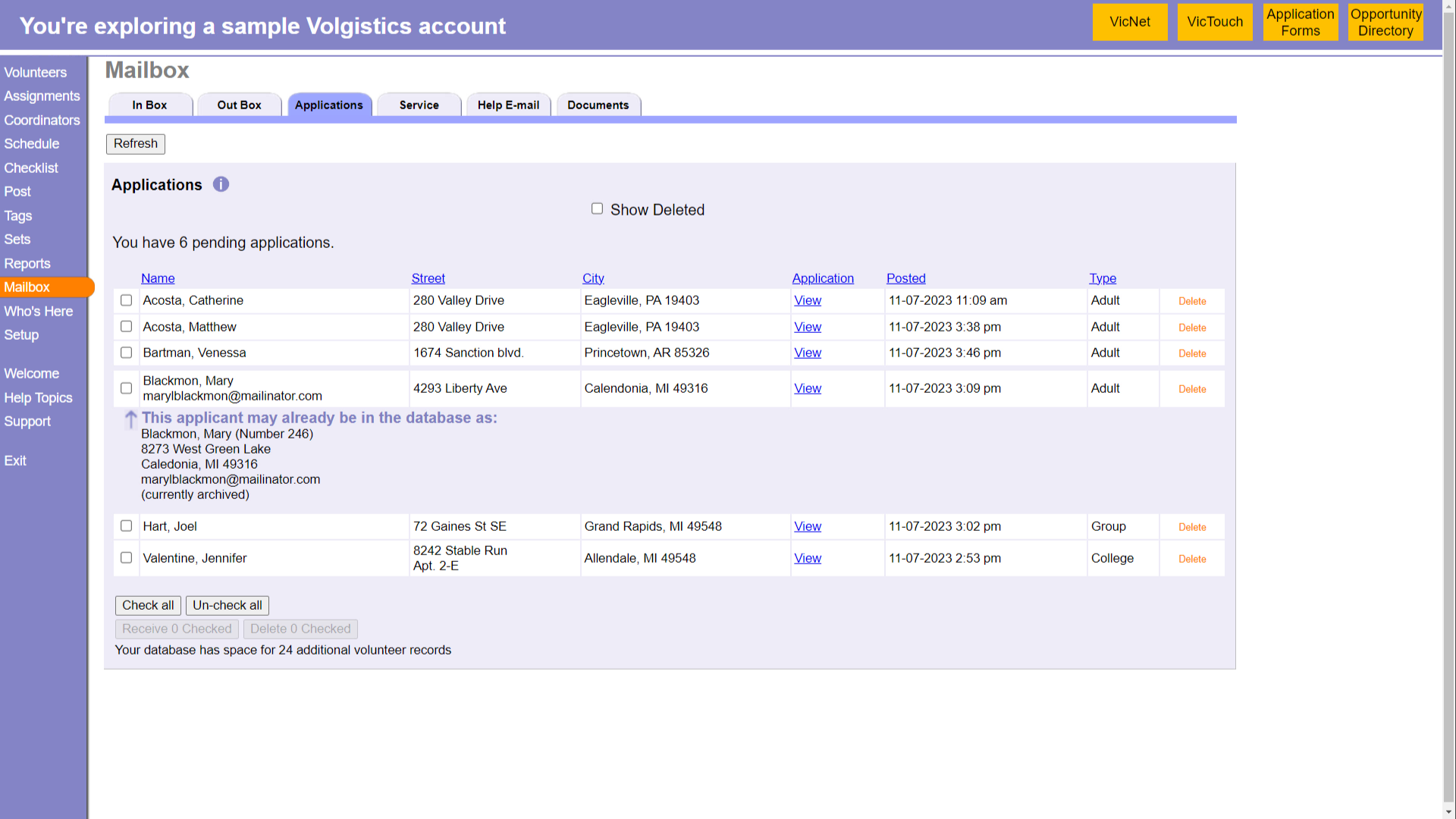 Advanced Video Tutorials | Volgistics